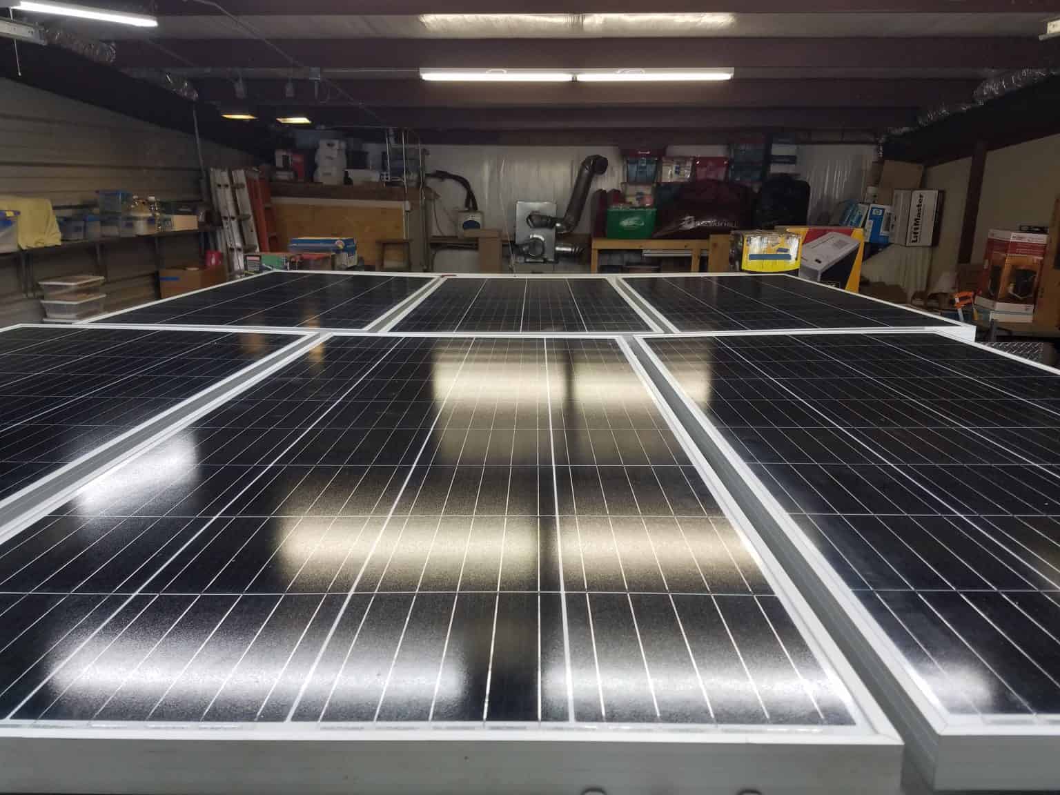 Installing Solar Panels On An Ambulance RV